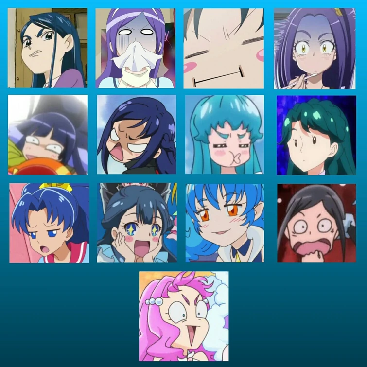 Blue Cures with their funny faces | Fandom