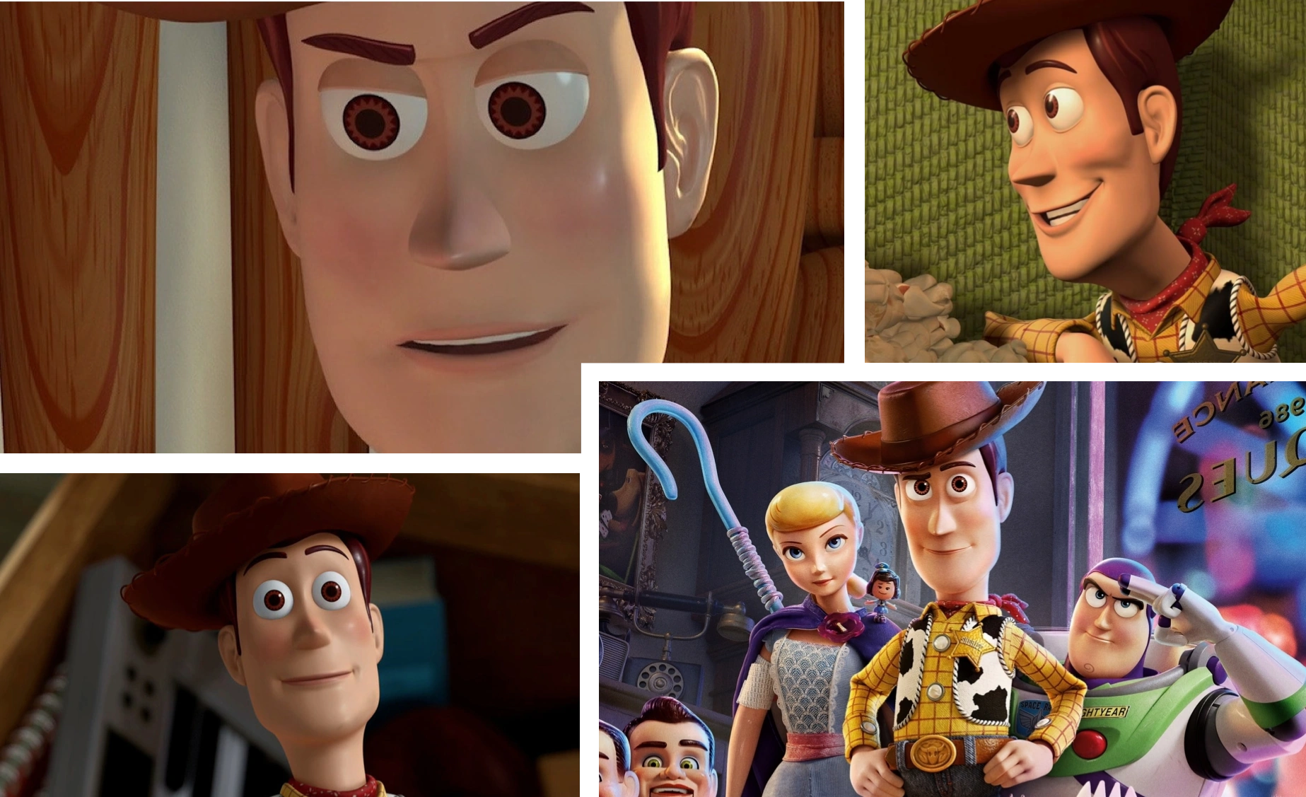 Woody - how has he changed so little aesthetically when he’s grown so ...