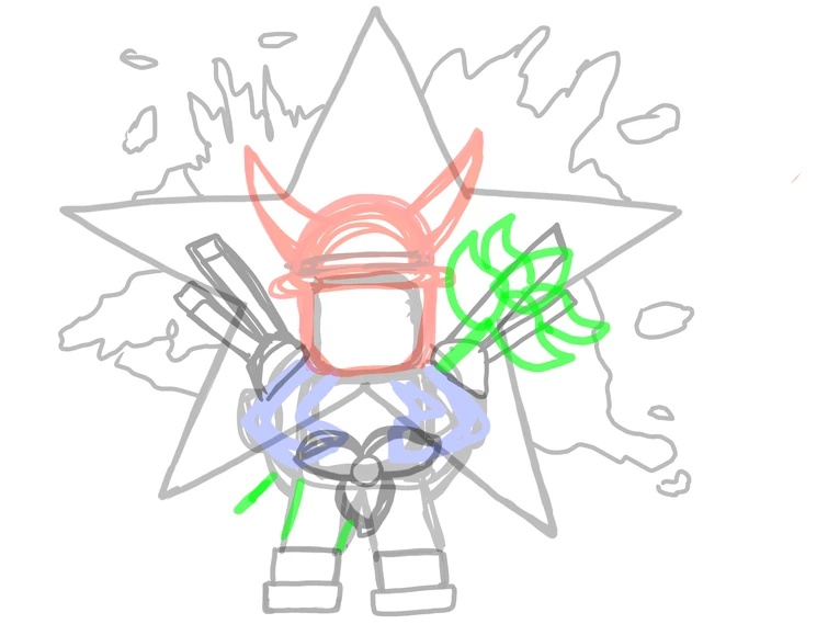 Red hive player art thing | Fandom