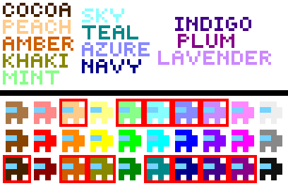 Crewmate color concepts | Fandom
