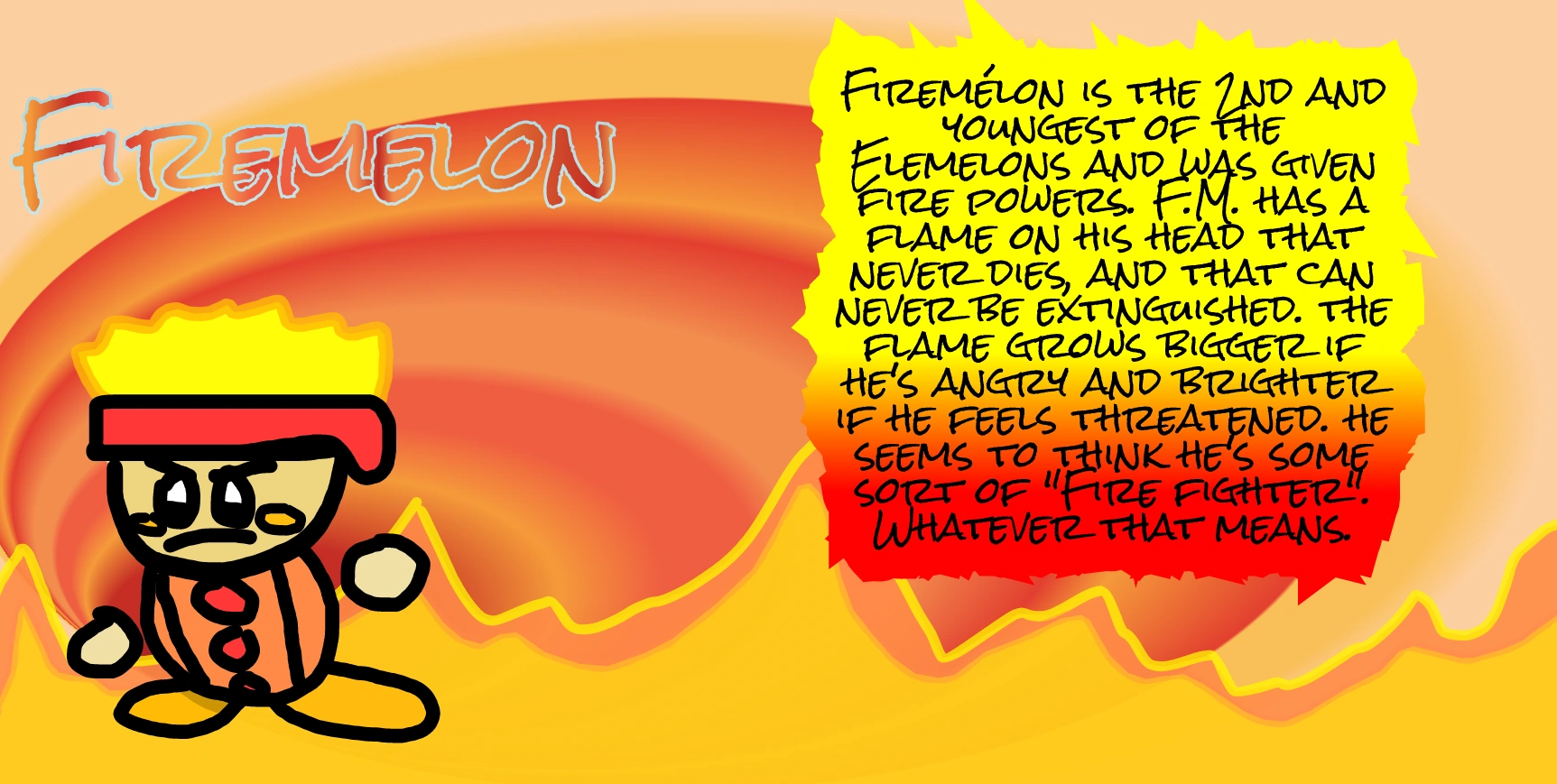 The Elemelons: Firemelon | Fandom