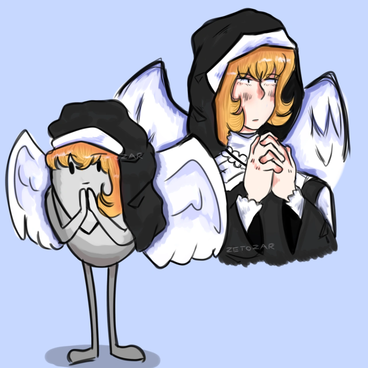 Here's a drawing of my friends dwtd oc. | Fandom