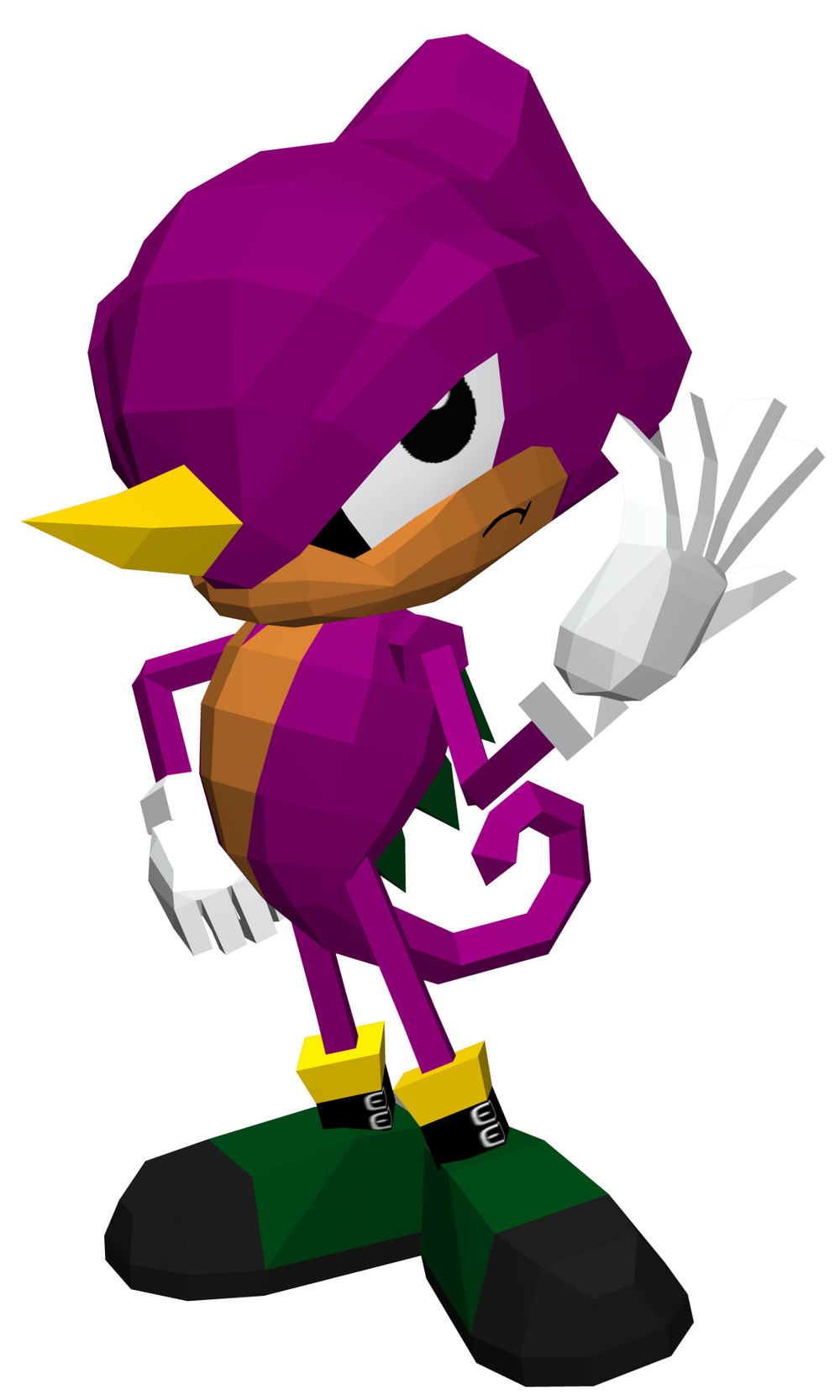 How cute would Classic Espio look in this outfit? | Fandom