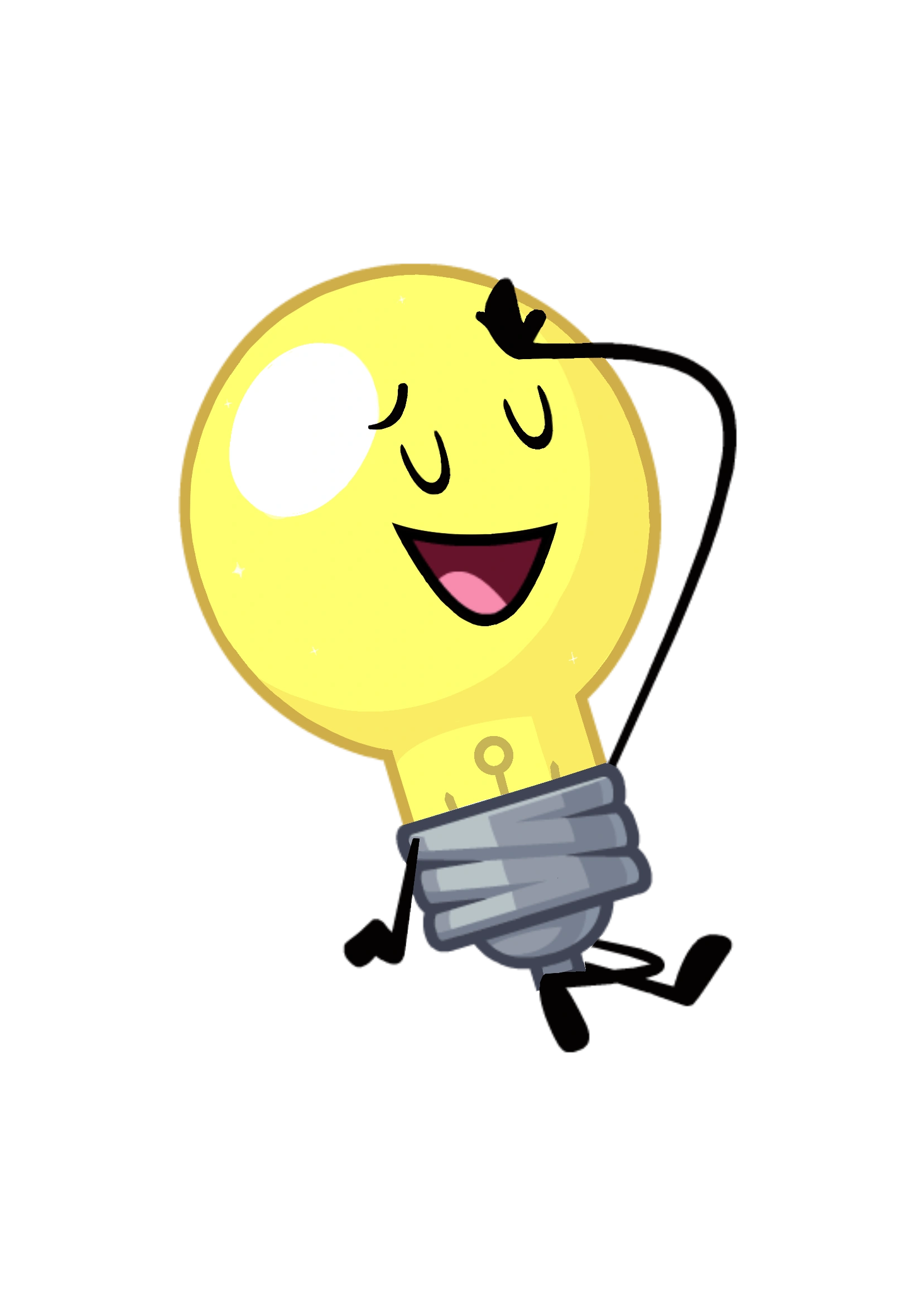 Why do people act so surprised at Lightbulb being blue? | Fandom