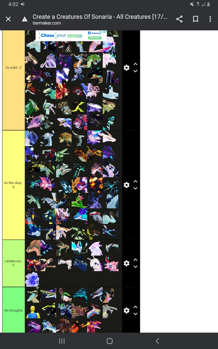 MY COS TIER LIST MUAHAHAHAHAHAH | Fandom