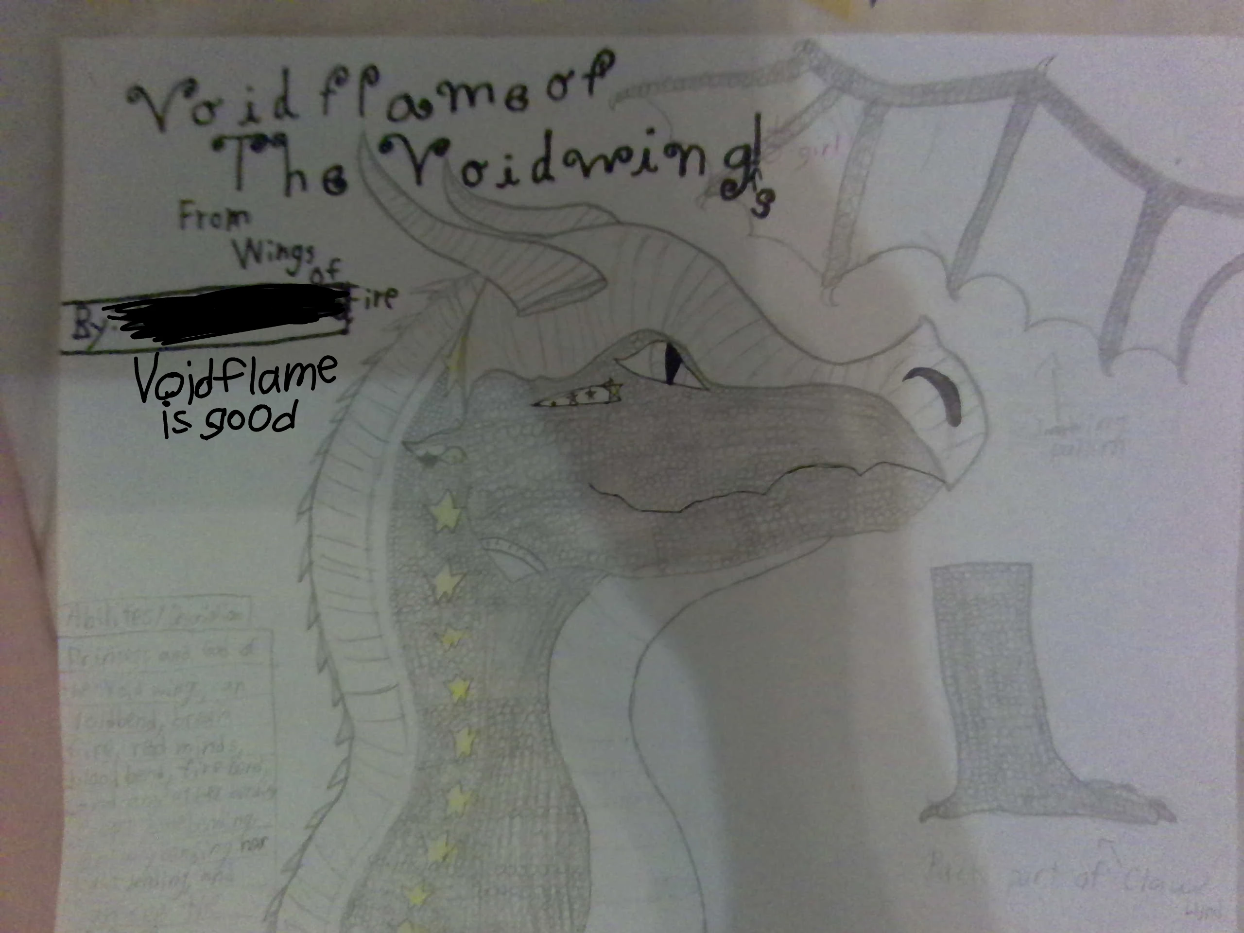 Redesign of voidflame (sorry if the lighting is bad) | Fandom