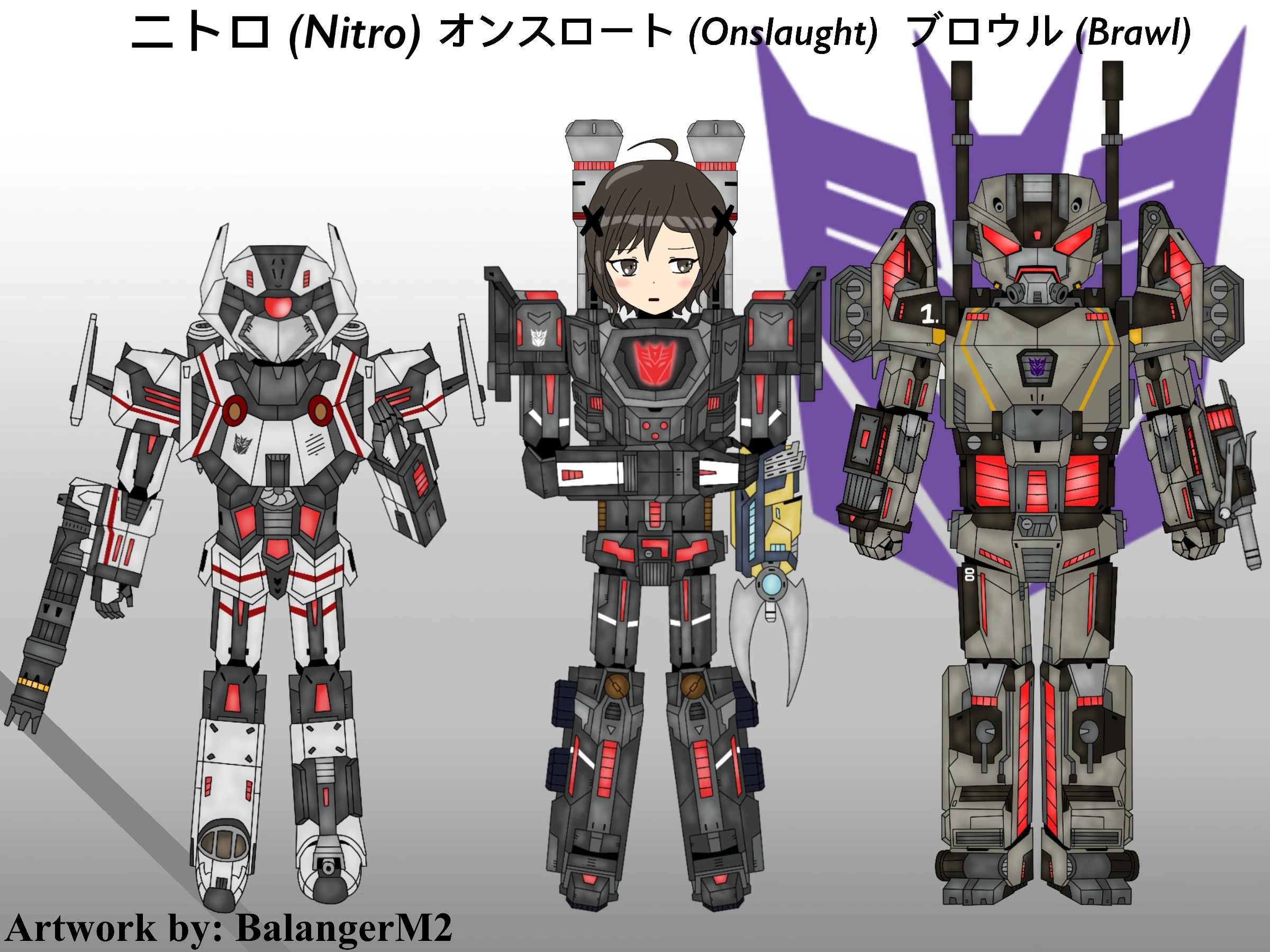 Rising Project Combaticons (Nitro, Onslaught, Brawl) | Fandom