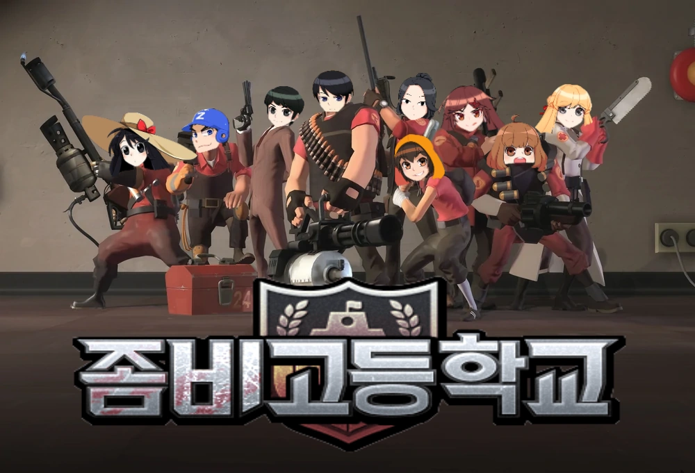 Zombie High Fortress 2 [Team Fortress 2 X Zombie High School] | Fandom