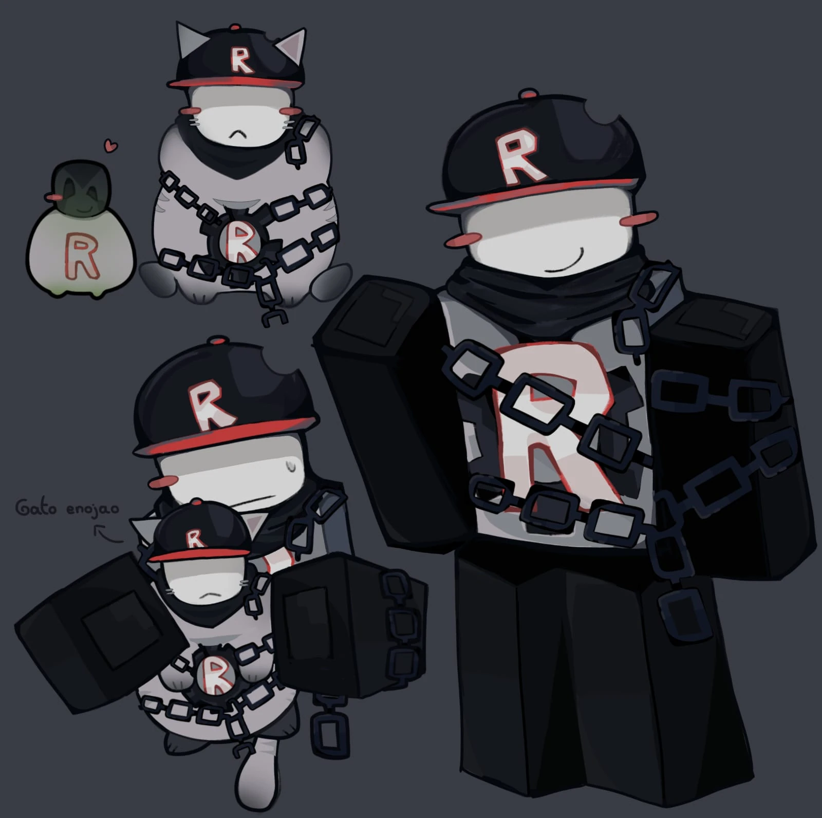 One of my besties did a fanart of my Roblox avatar | Fandom