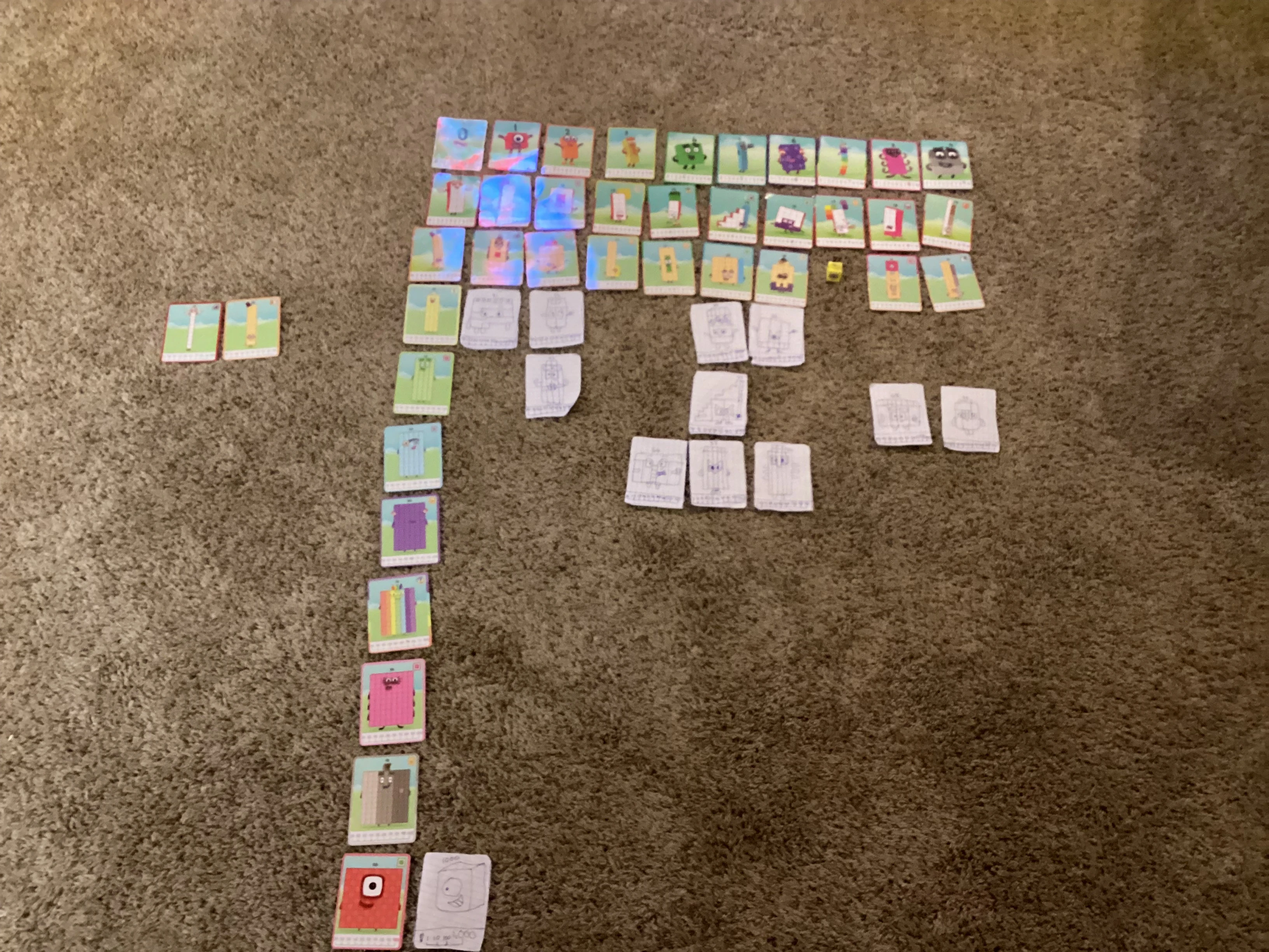 Making Numberblocks character card until I made it to 200 [DAY 1] | Fandom