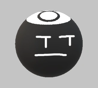 8-Ball but I made him 3D because I was bored | Fandom