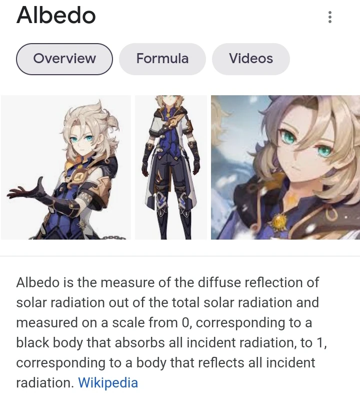 Albedo | Fandom