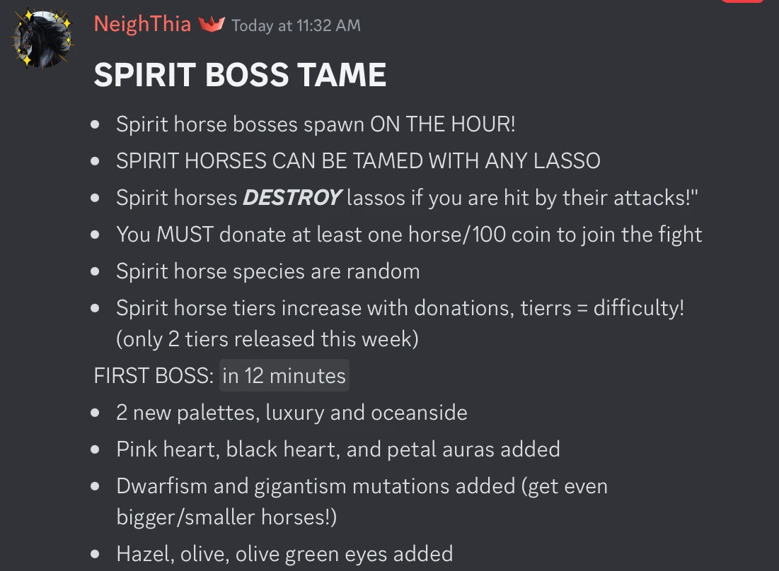 Update - Boss Tames!! | Fandom