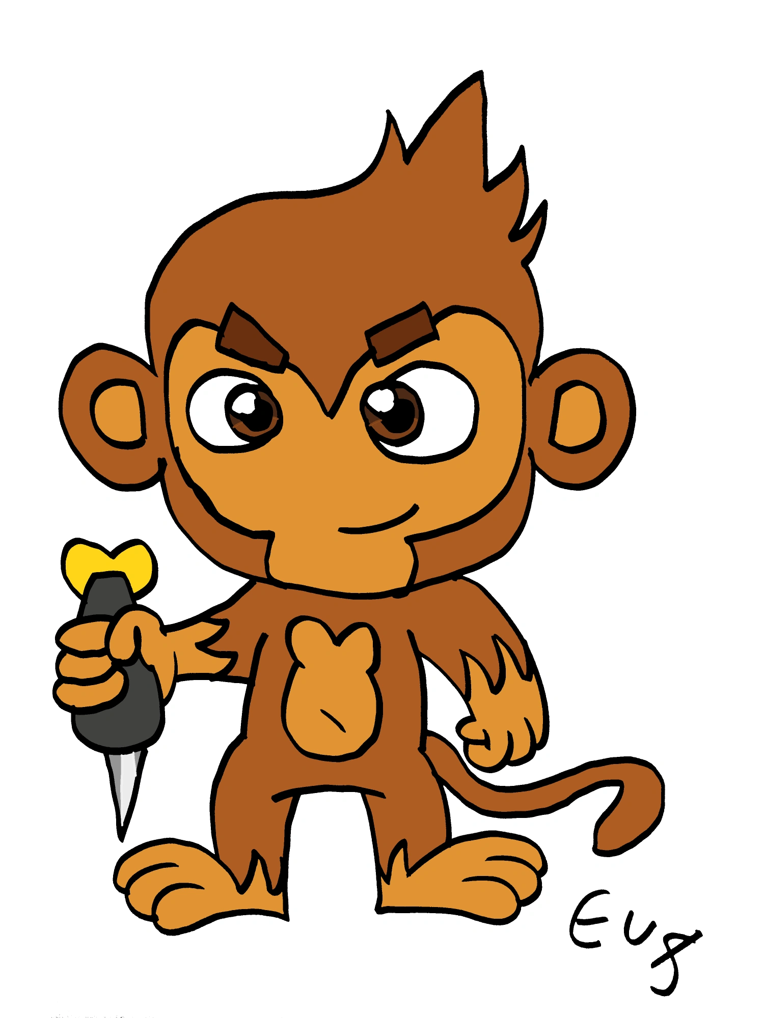 My drawing of Dart Monkey | Fandom