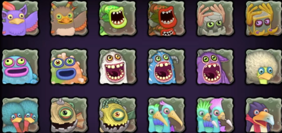 Monster collection. | Fandom