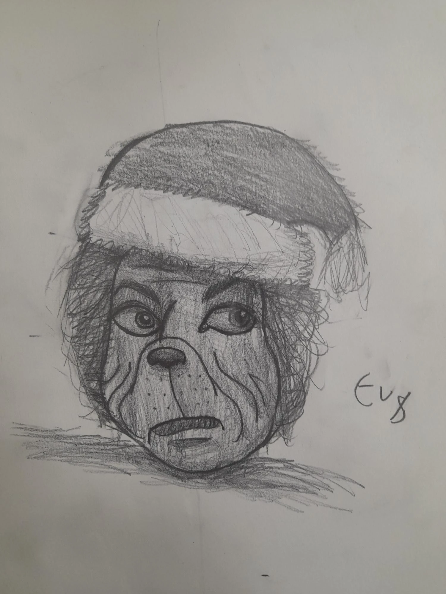 My sketch of Jim Carrey's Grinch | Fandom