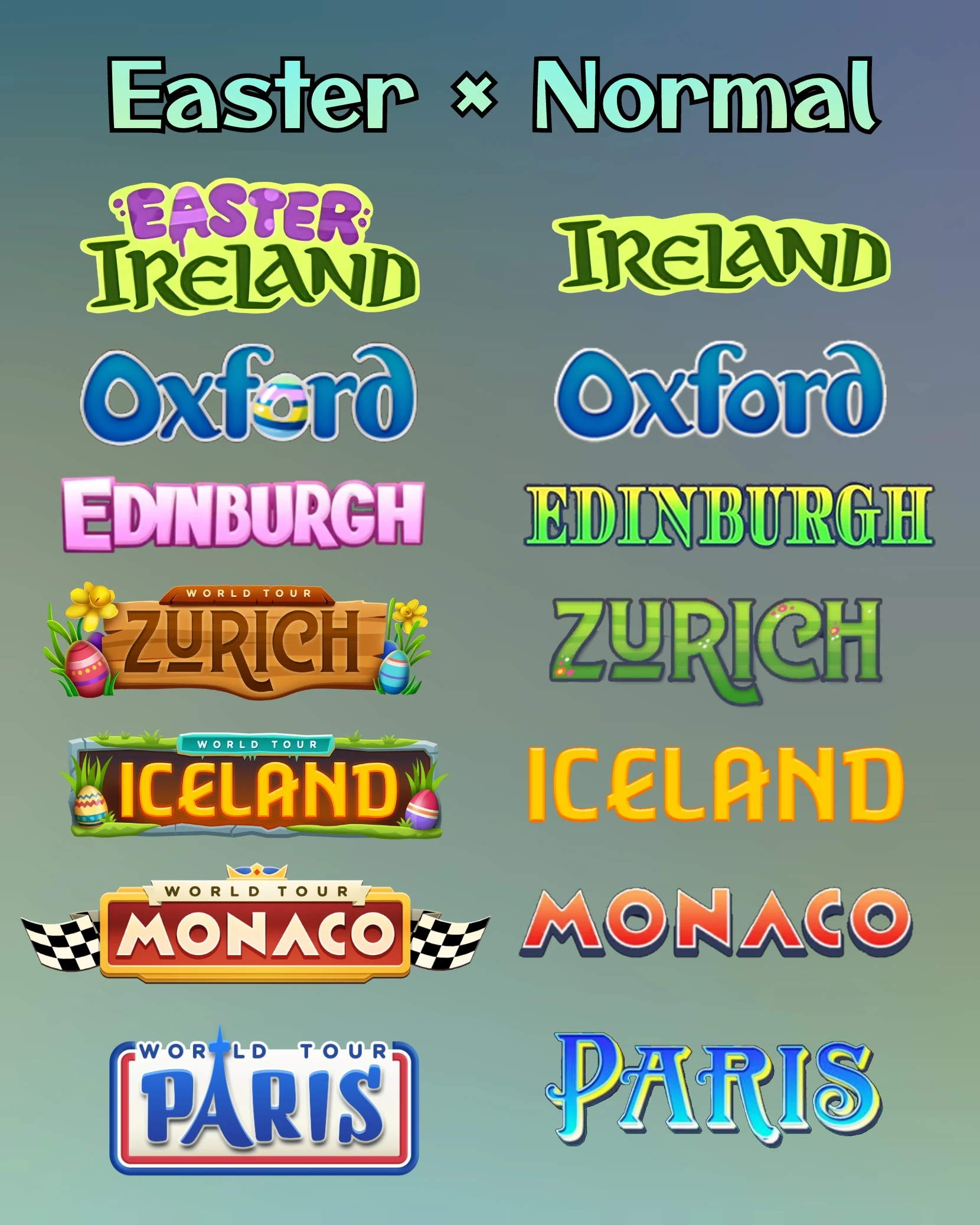 Easter And Normal Fandom