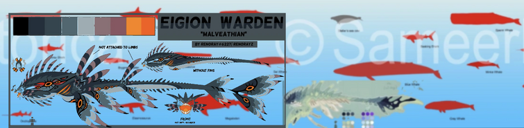 New Eigion Warden Size Comparison | Fandom