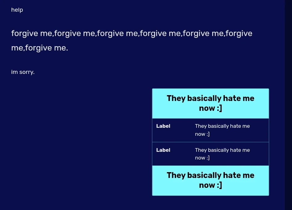 They made an apology | Fandom