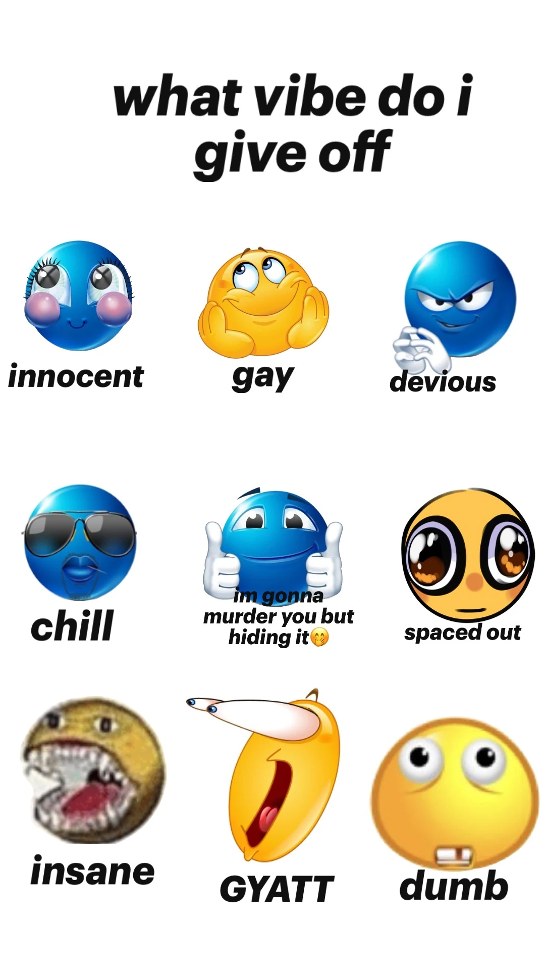 what vibe do i give off🤔 | Fandom