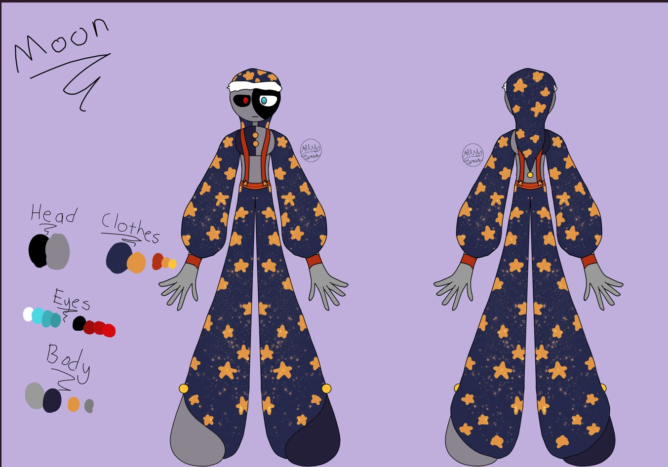 Drawing Every TSAMS Character - Moon | Fandom