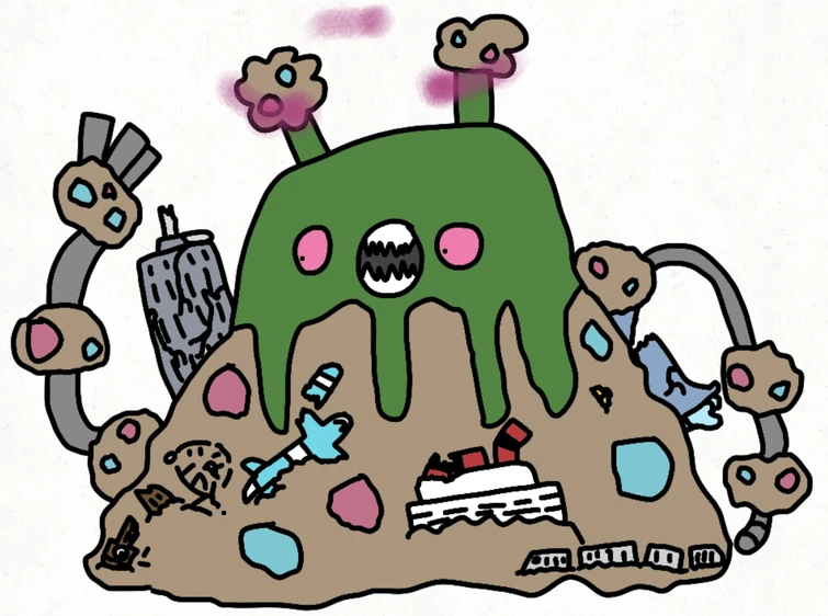 Fanart of G-max Garbodor I made | Fandom