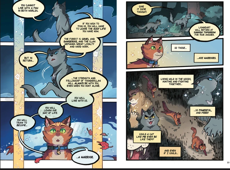 MORE WARRIOR CAT GRAPHIC NOVEL OFFICIAL SNEAKPEAKS?! 😨 | Fandom