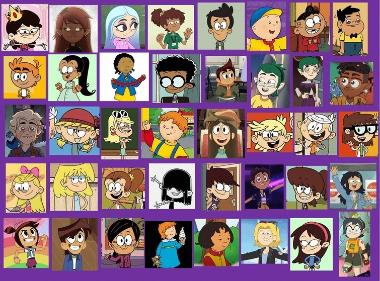 Challenge: Name all the characters you see here in alphabetical order ...