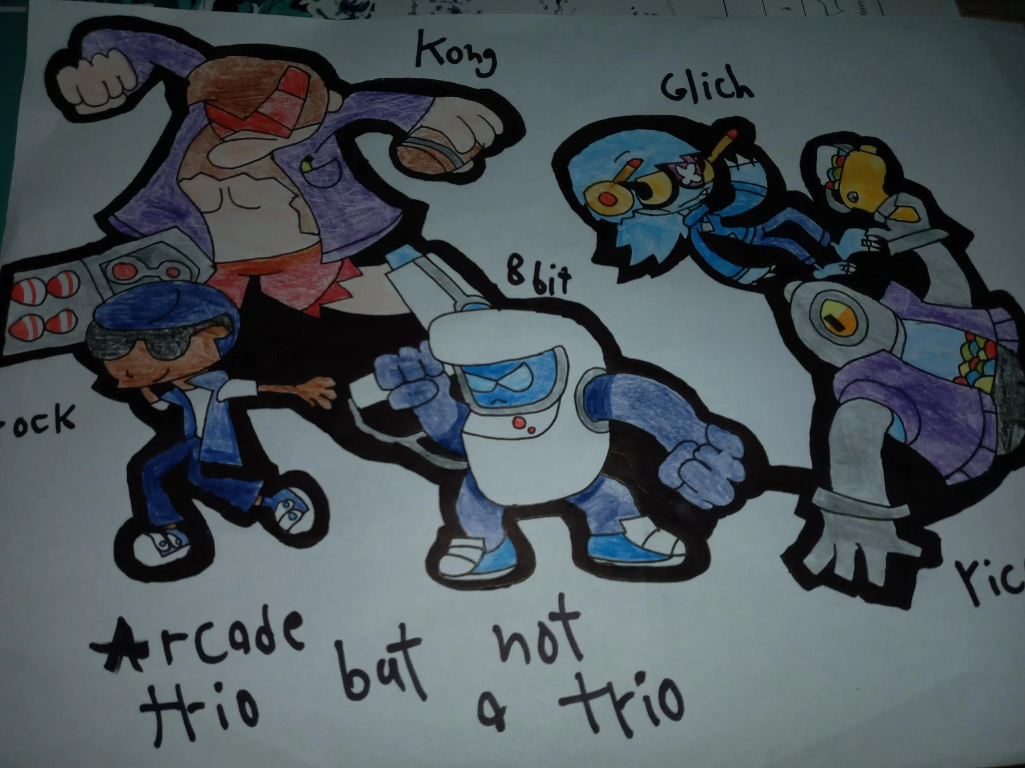 Arcade trio but it not a trio | Fandom