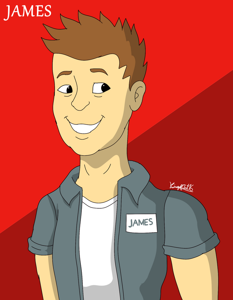 This is my style of James. I already added it onto his fanart gallery ...