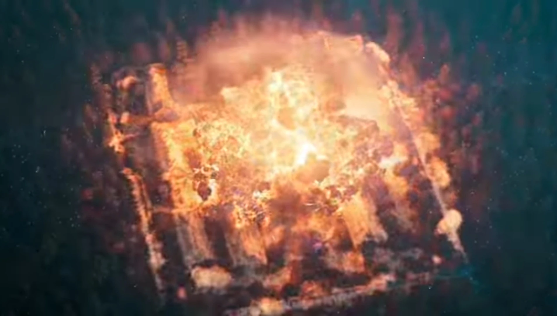 This Ubuyashiki Mansion esplosion scene reminds me of these things ...