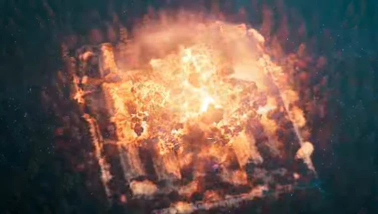 This Ubuyashiki Mansion esplosion scene reminds me of these things ...