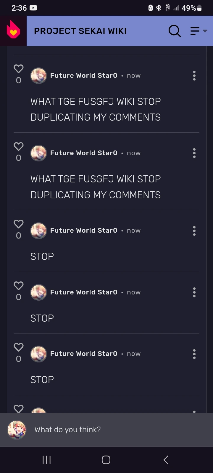 I think fandom hates me | Fandom