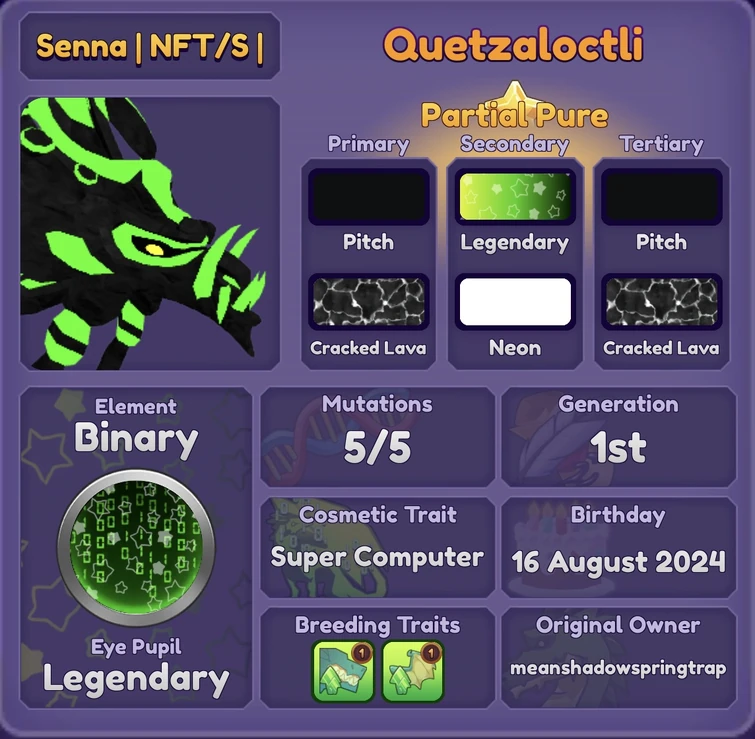 Trading SC Quetz + Veid | Fandom