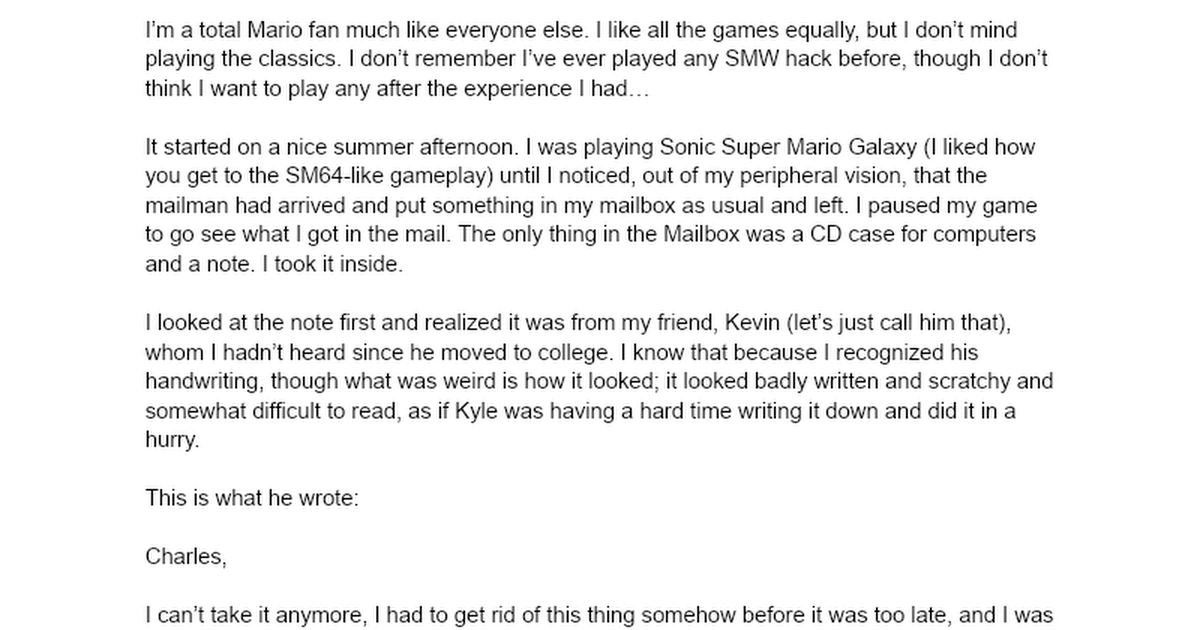 OFFICIAL KING M RETAKE: MARIO 2010! OUT NOW! | Fandom