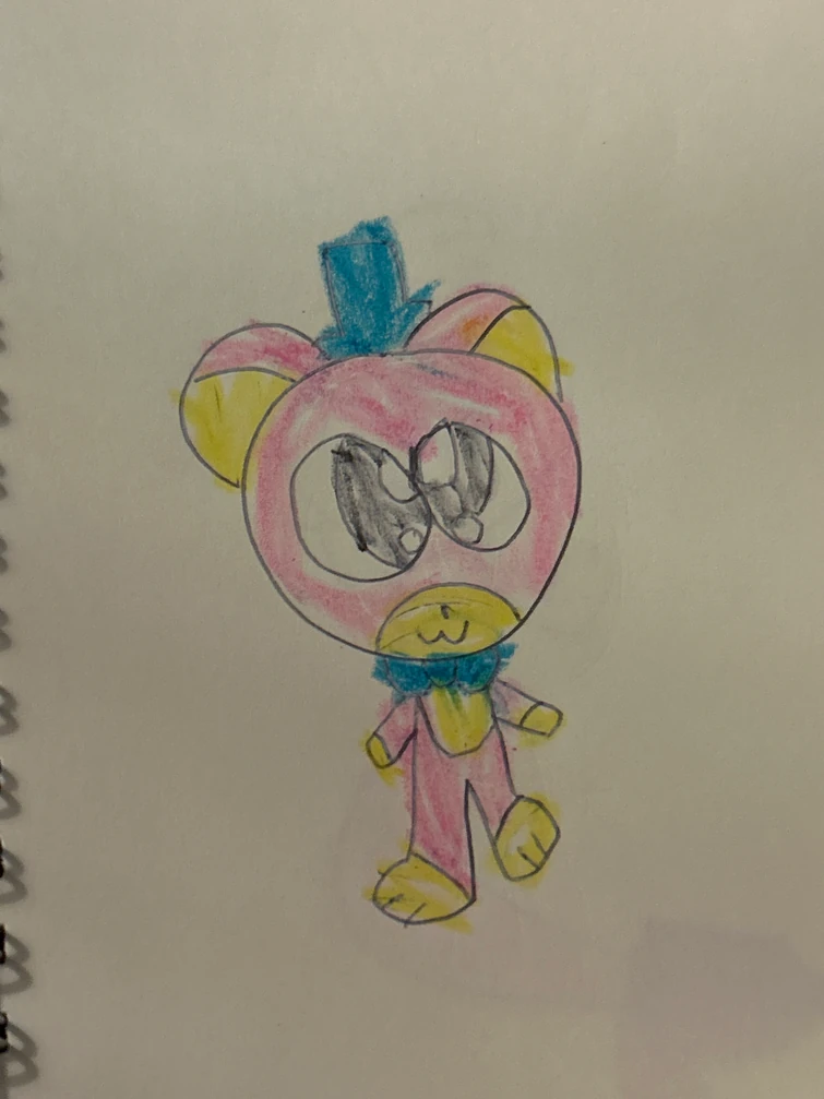 My drawing of pink Freddy fazbear | Fandom