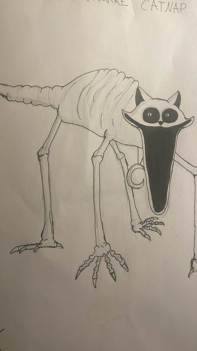 i drawed nightmare catnap but bad | Fandom