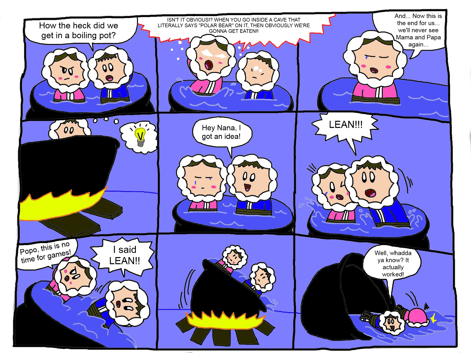 Ice Climber Comic #9 & #10 | Fandom