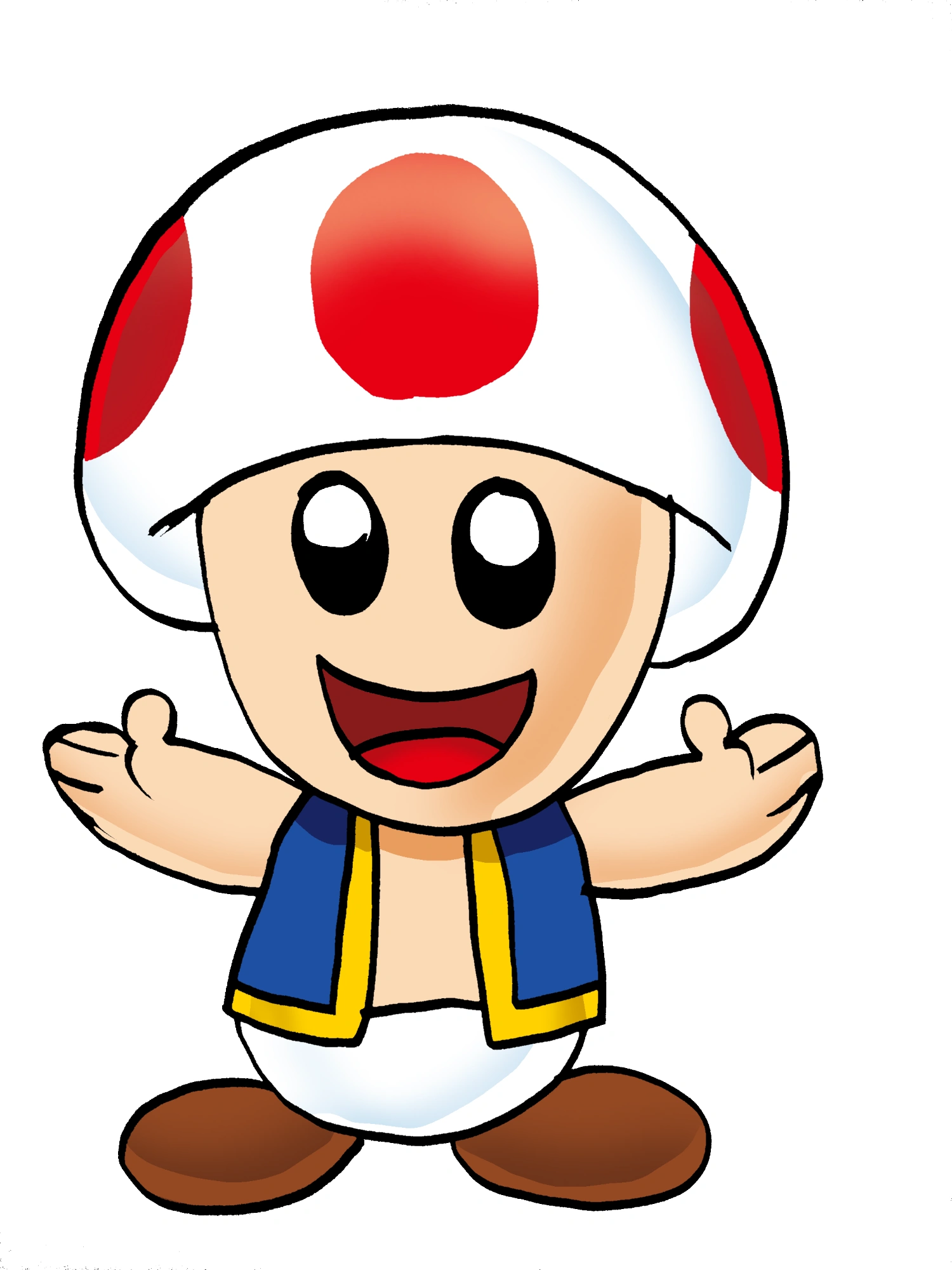 My drawing of Toad | Fandom