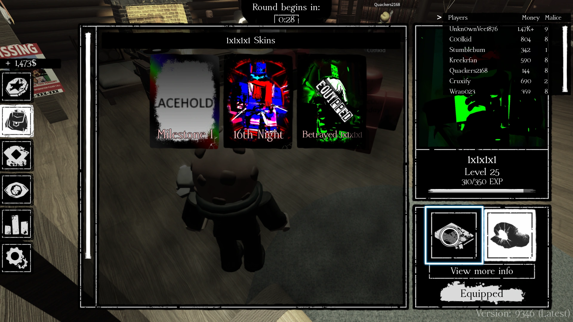 Have they given 1x1x1x1's milestone 1 skin a preview yet | Fandom