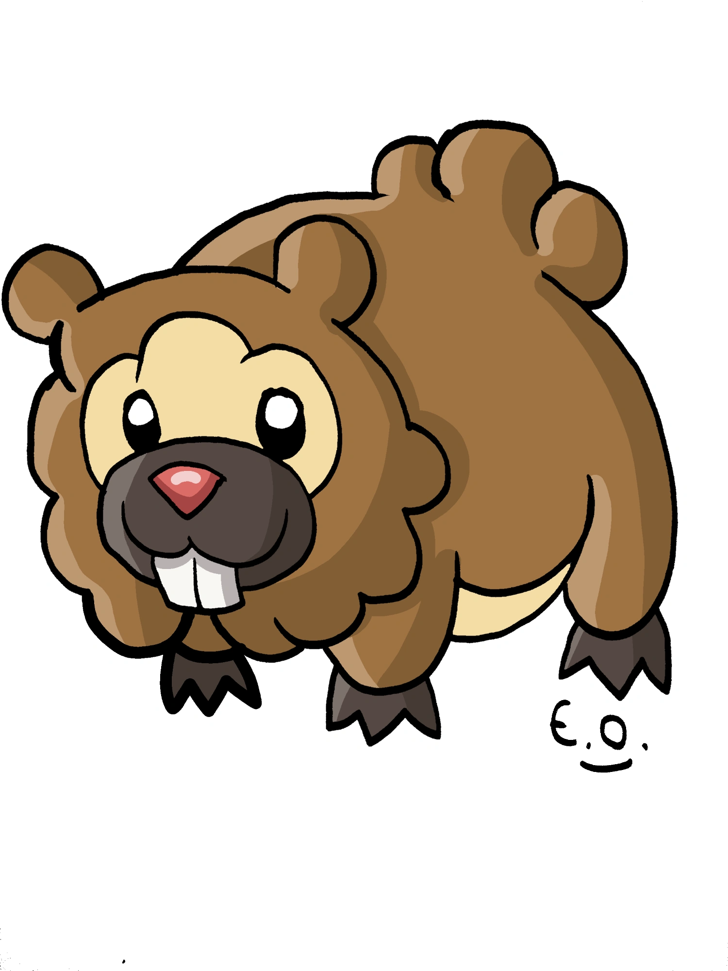 My drawing of Bidoof | Fandom