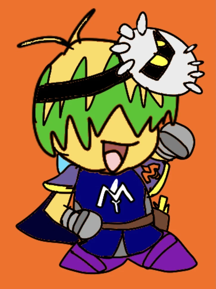 Tuff dressed as Meta Knight to celebrate spooky month | Fandom