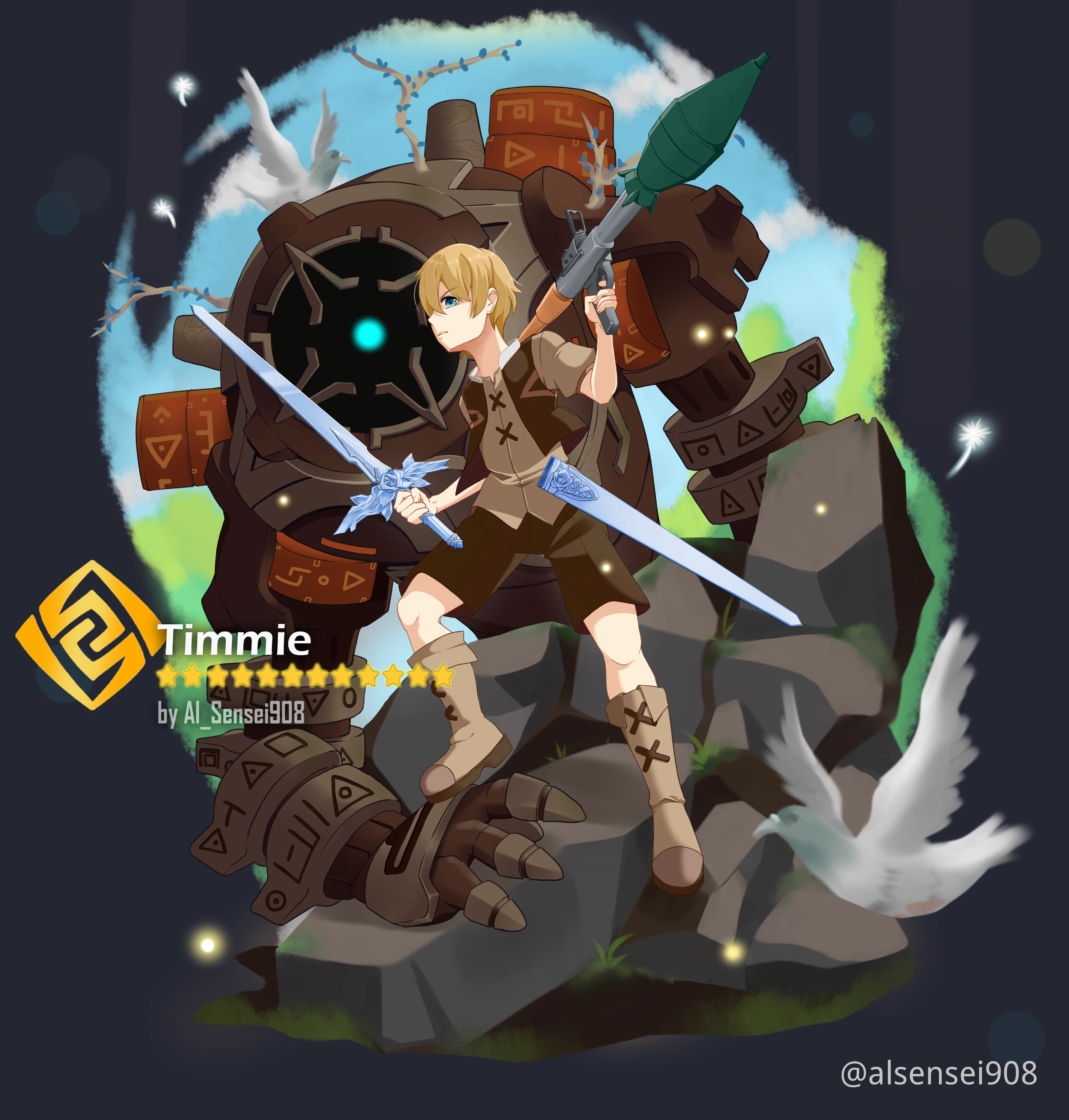 Day 3 of posting timmie till a character like him becomes playable ...