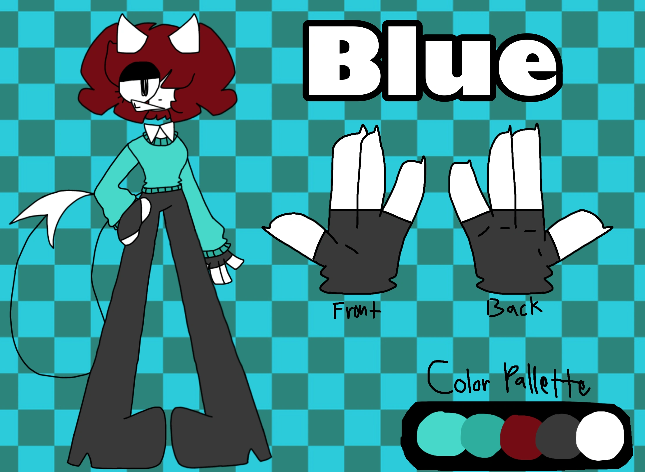 Blue Reference Sheet yippee | Fandom