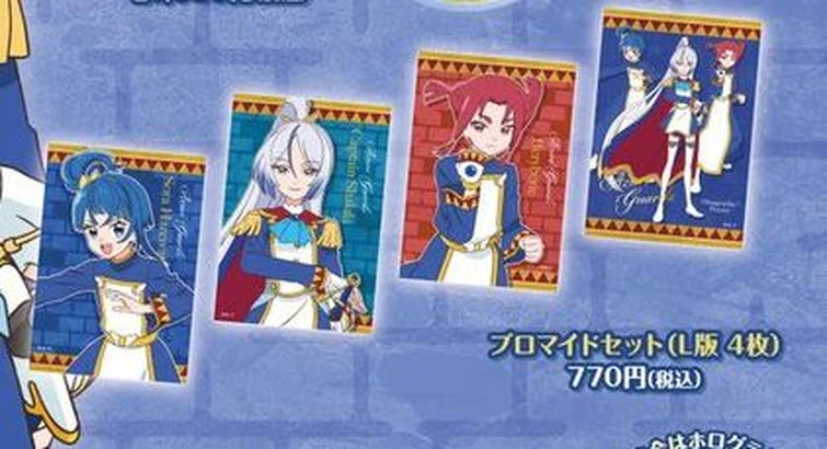 Azure Guards character goods will be sold at Pretty Cure Pretty Store ...