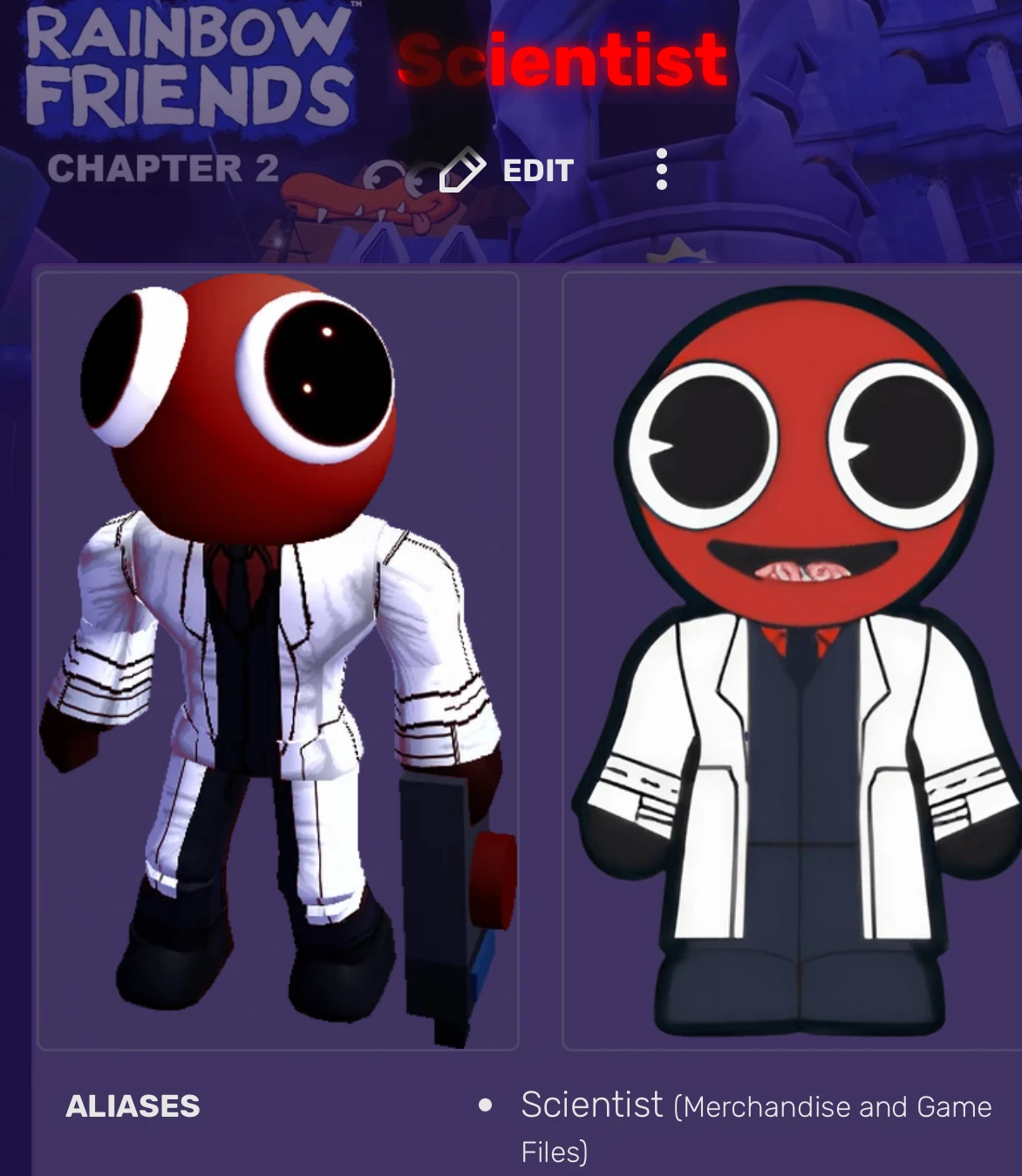 Is the scientist red | Fandom