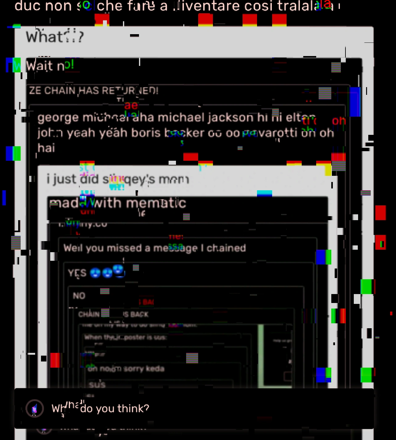 Oh no the chain is glitching! | Fandom