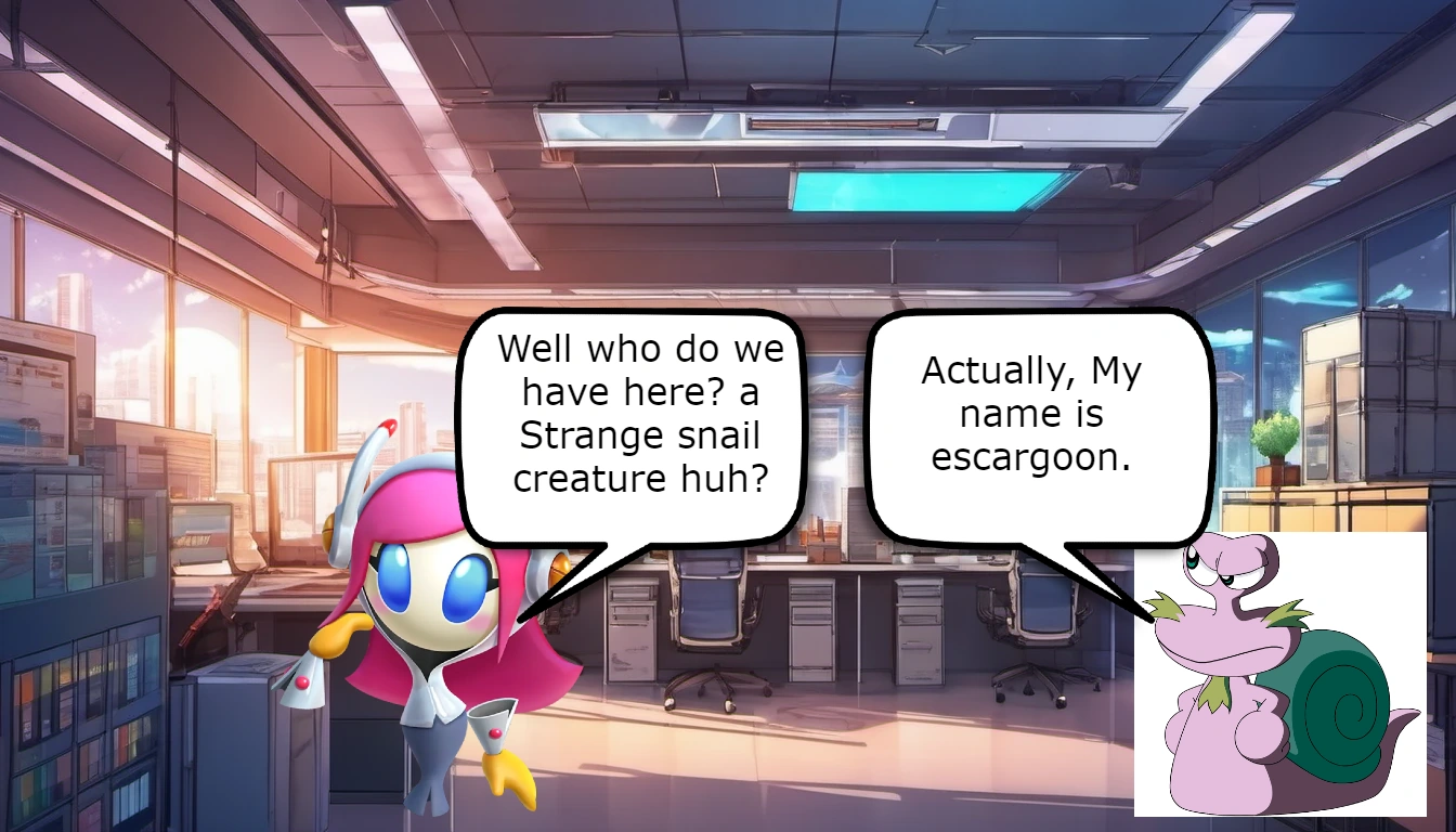 Susie Meeting Escargoon | Fandom