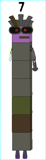 Seven: "I found this robot. This chap seems quite abandoned. It's also ...