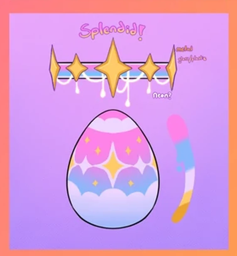 so i was looking at da easter event and i saw two eggs that looked like ...